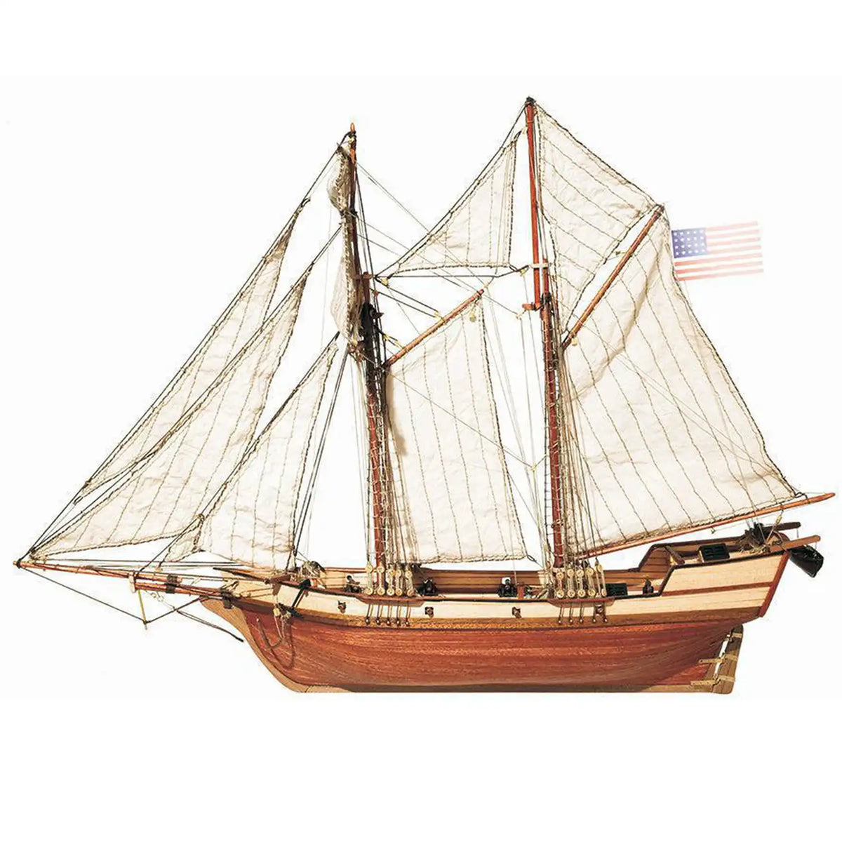 The Schooner Albatros | Wooden Ship Model - OcCre