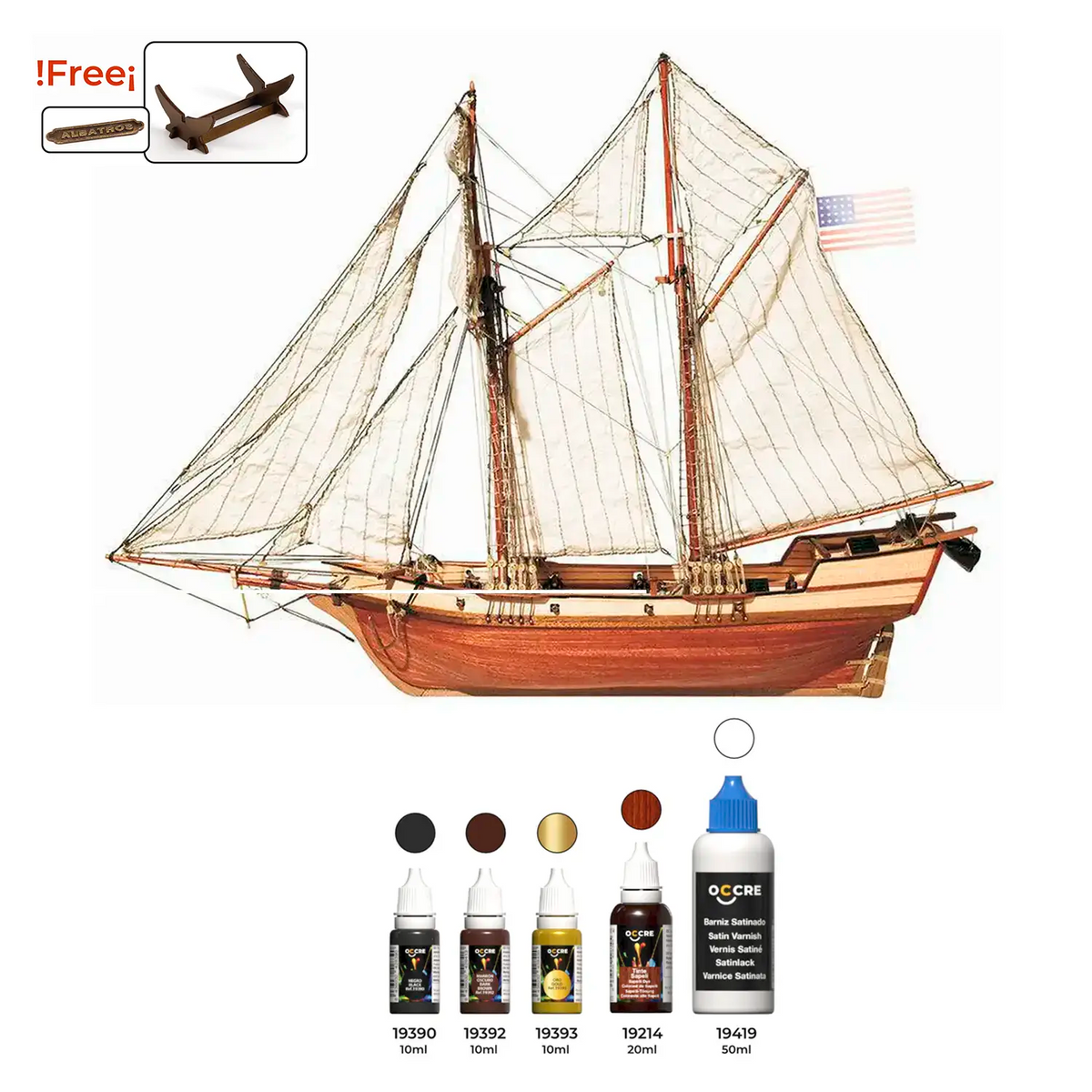 Buy Albatros Color Pack Ship | Model Kits - OcCre - Fast Shipping to ...