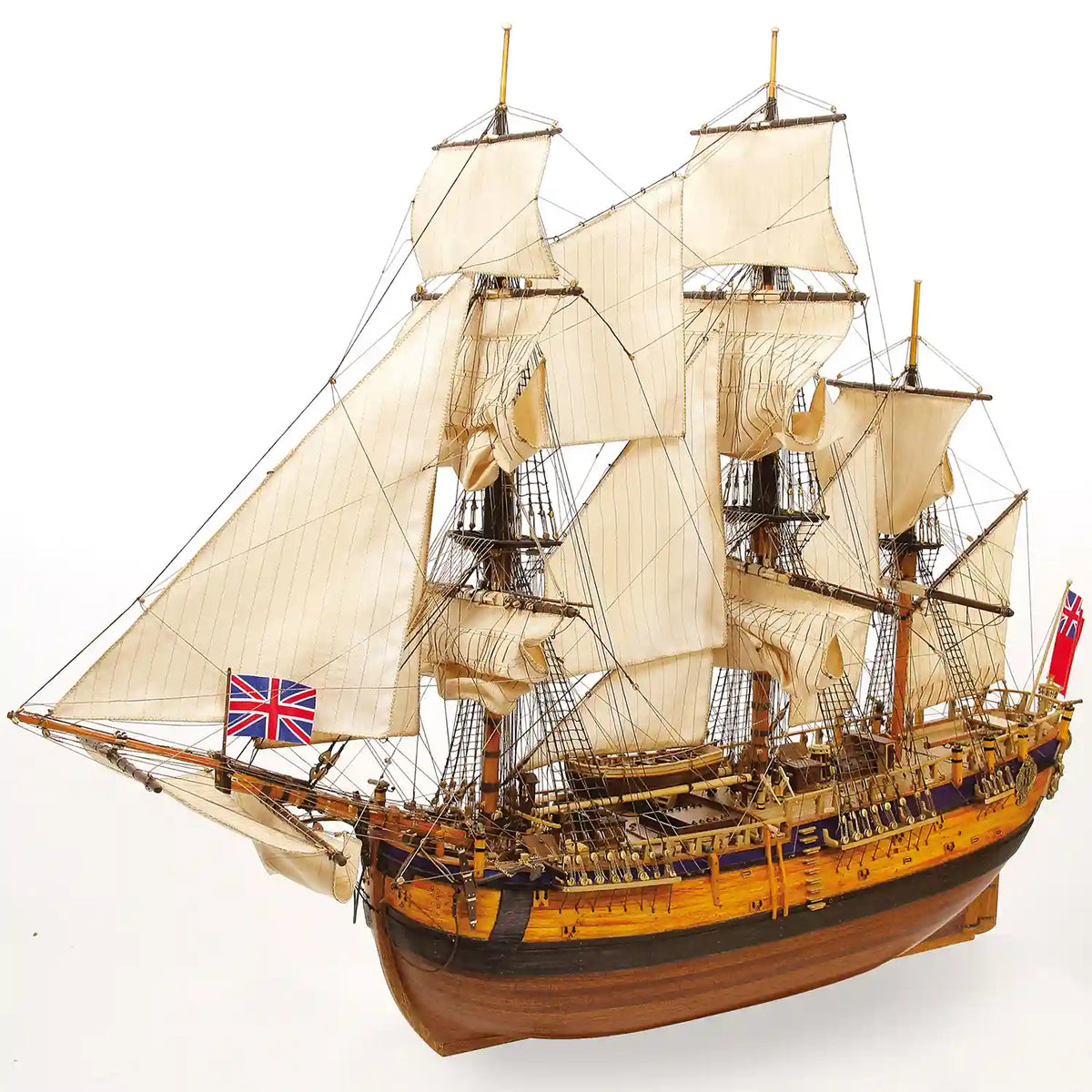 Buy The HMS Endeavour | Wooden Ship Model - OcCre - Fast Shipping to ...