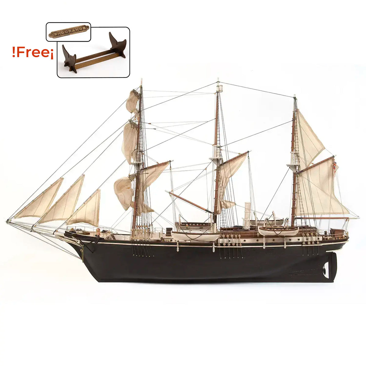 Buy The Endurance | Wooden Model Ship Kit 1:70 – OcCre USA - Fast ...