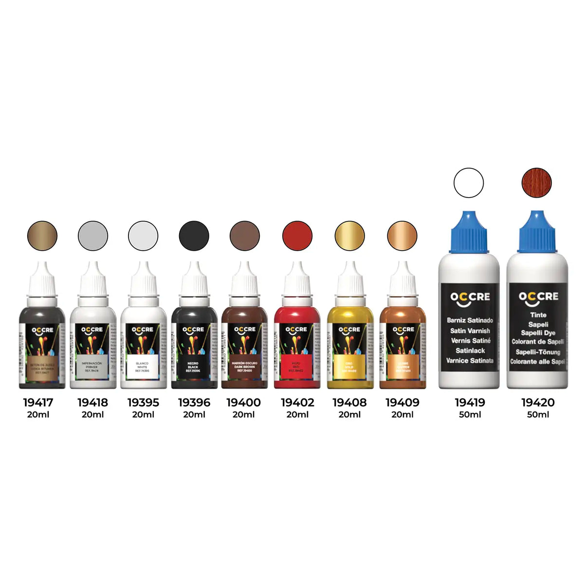 Montañés Acrylic Paint Pack | Model-Making - OcCre