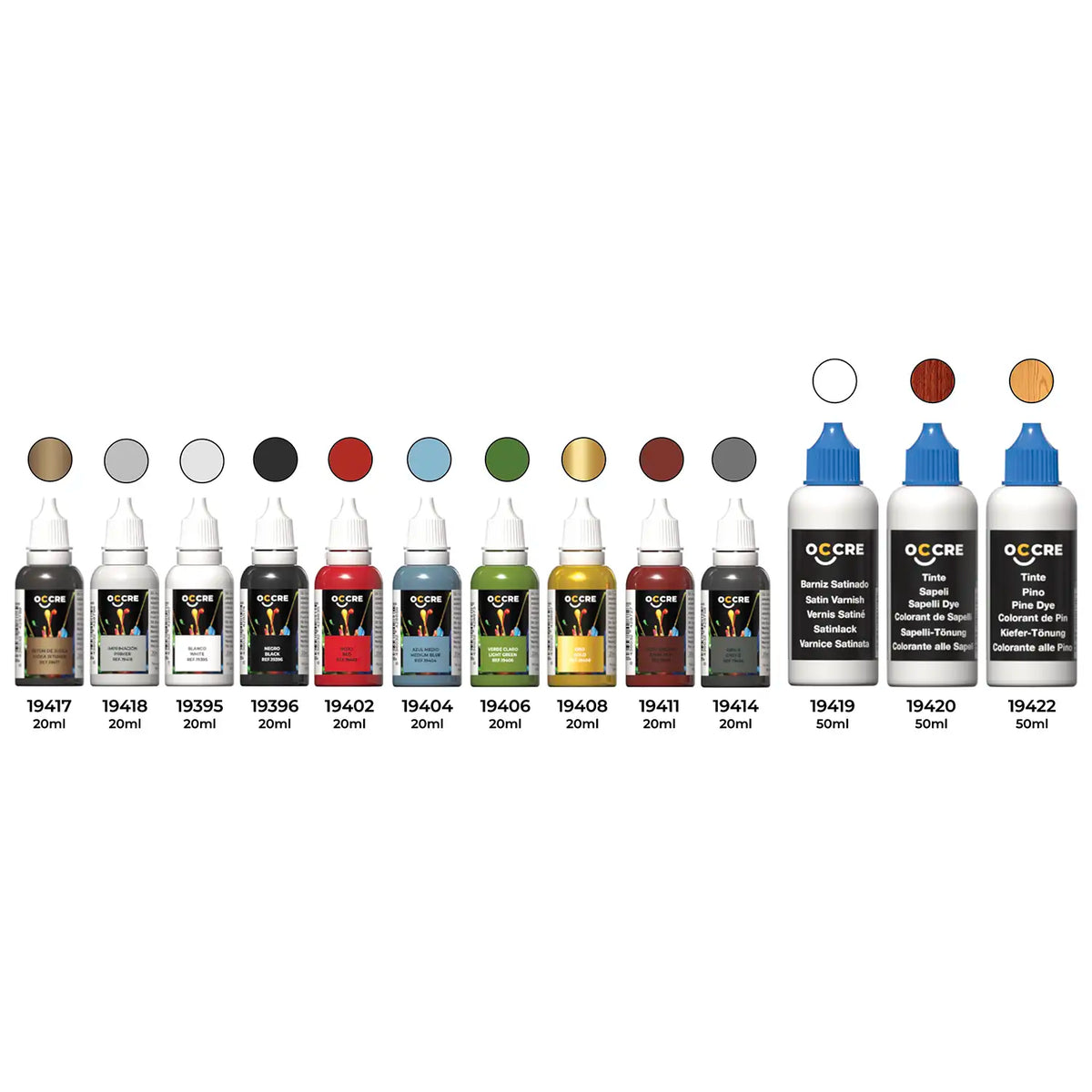 Ulises RC Acrylic Paint Pack | Model-Making - OcCre